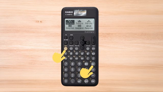 Cách tắc máy tính casio 580 | AI Hay - Hỏi ngay đáp hay