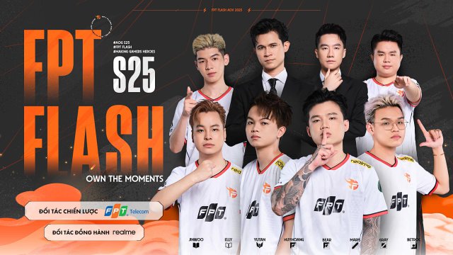 Các thành viên của team fpt flash liên quân | AI Hay - Hỏi ngay đáp hay