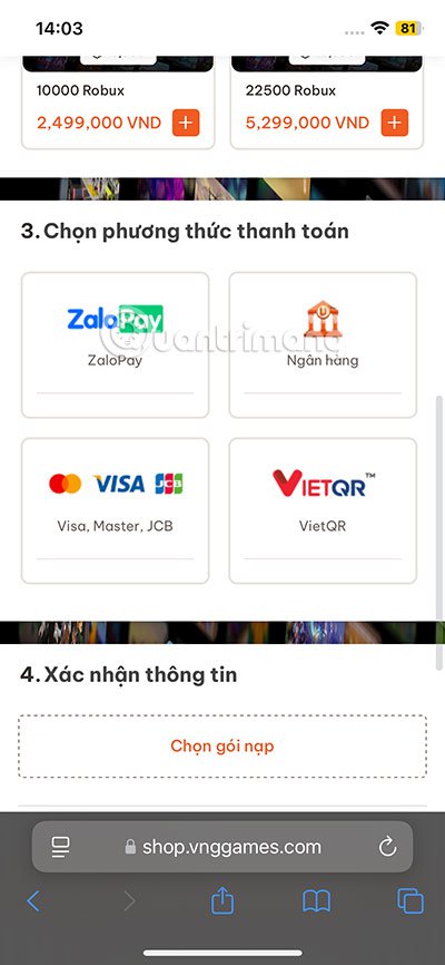 Cách nào để nạp Robux trong Roblox VNG | AI Hay - Hỏi ngay đáp hay