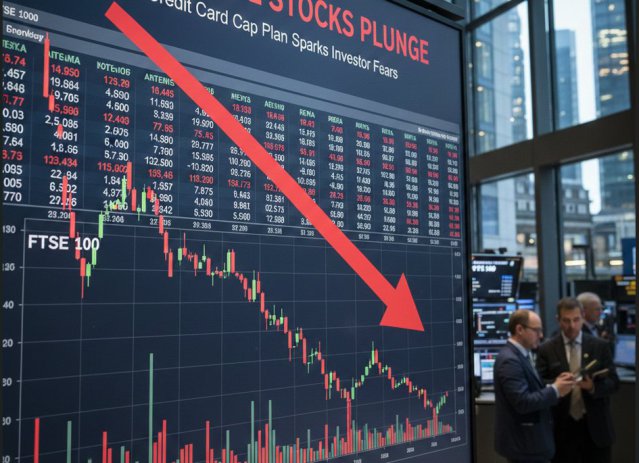 Mỹ: Đề xuất áp trần lãi suất thẻ tín dụng dẫn tới làn sóng bán tháo cổ ...